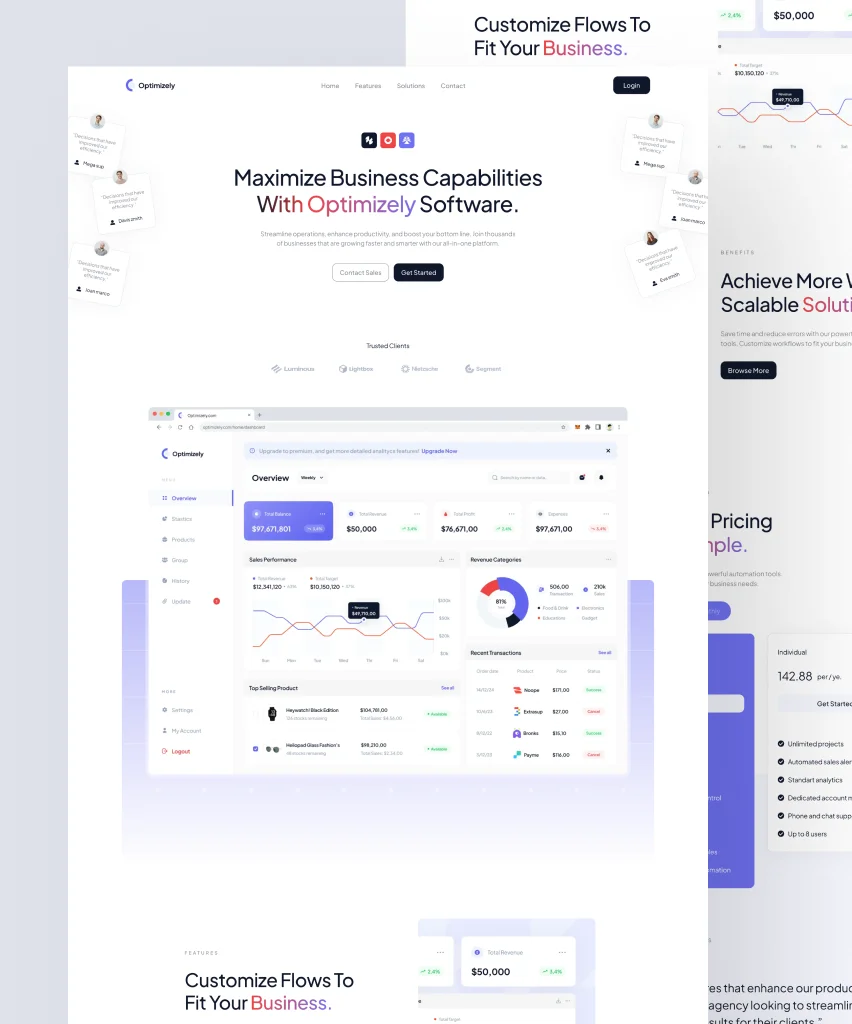 Top-notch Website Templates